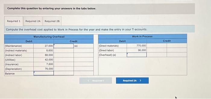 Solved Compute the underapplied or overapplied overhead and | Chegg.com