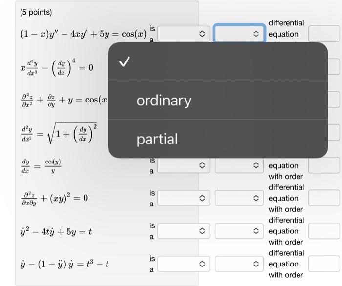 Solved (5 points) | Chegg.com