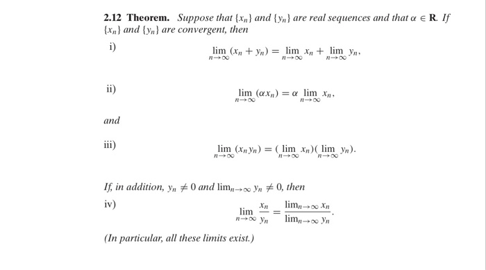 Solved 2.12 Theorem. Suppose that {Xn} and {yn) are real | Chegg.com