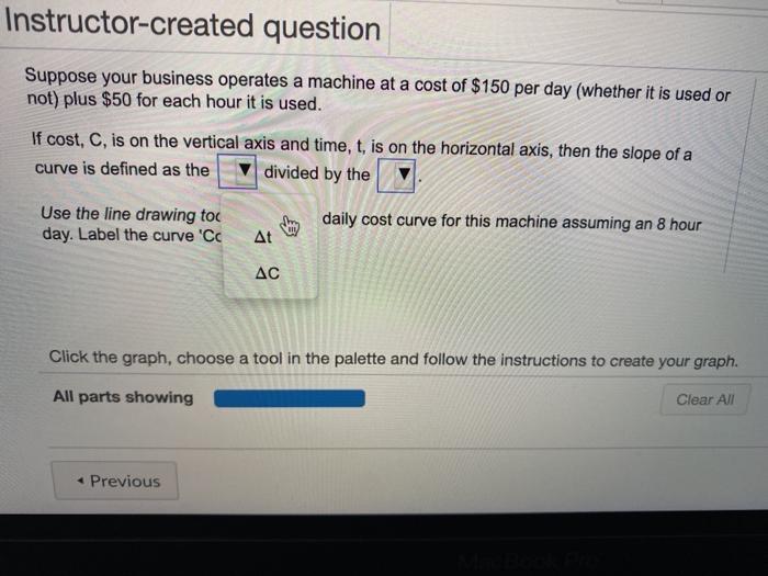 Solved Instructor-created question Suppose your business | Chegg.com