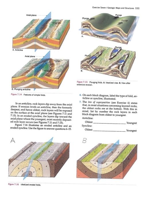 Solved Geologic Maps and Structures Earth is a dynamic | Chegg.com