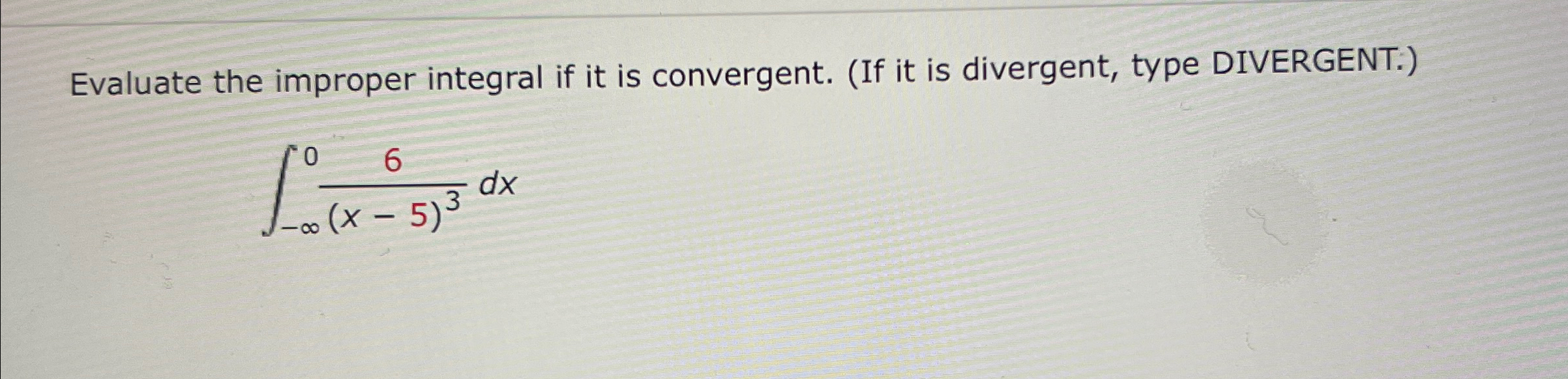 Solved Evaluate the improper integral if it is convergent. | Chegg.com