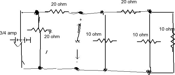 Solved use circuit reduction method to find vx in the figure | Chegg.com