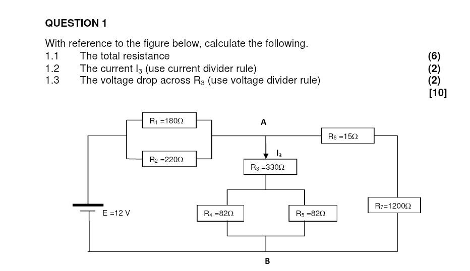 Solved QUESTION 1With reference to the figure below, | Chegg.com