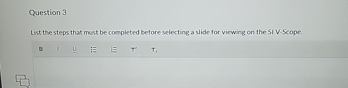 Solved Question 3List the steps that must be completed | Chegg.com