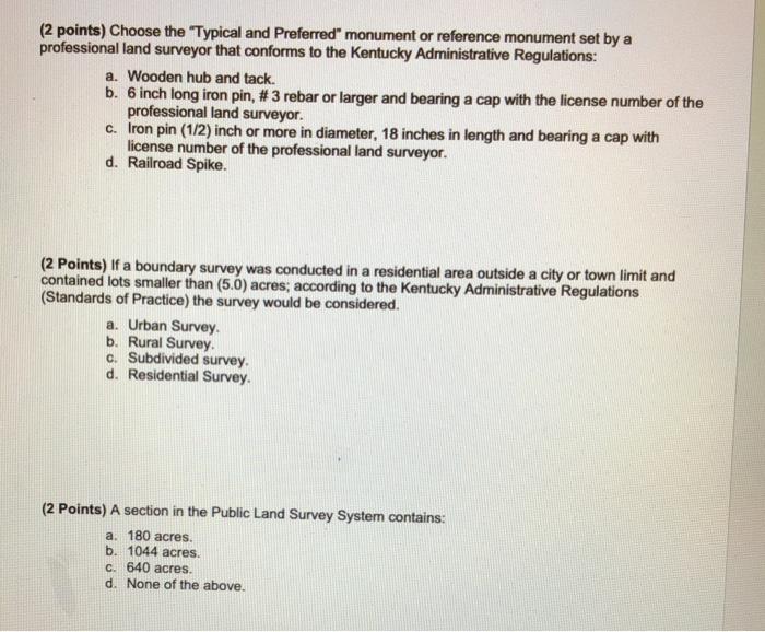 Solved (2 points) Choose the “Typical and Preferred" | Chegg.com