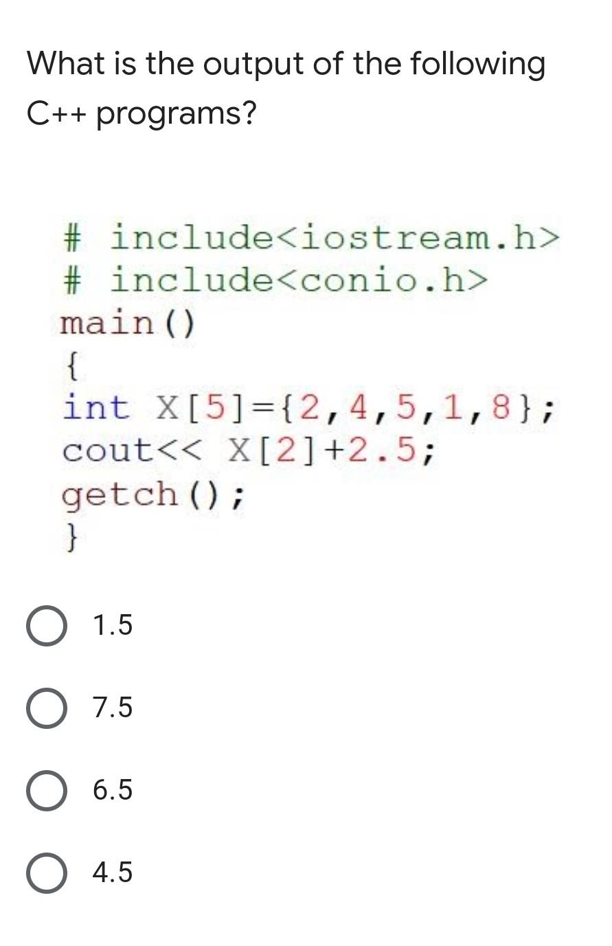 Solved In C++, the output of the statement ( cout