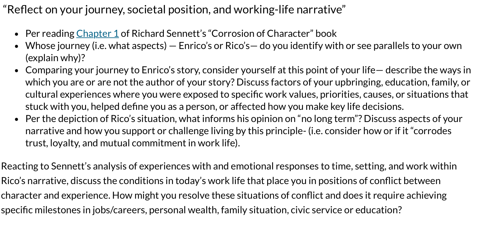 Solved "Reflect on your journey, societal position, and | Chegg.com