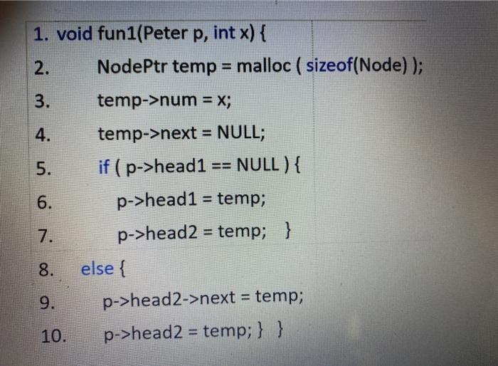 Solved Given the following type and function definitions, | Chegg.com