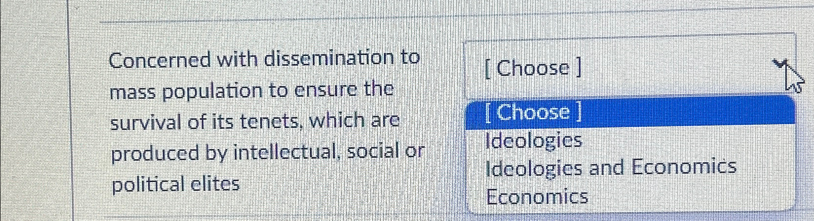 Solved Concerned with dissemination to mass population to | Chegg.com
