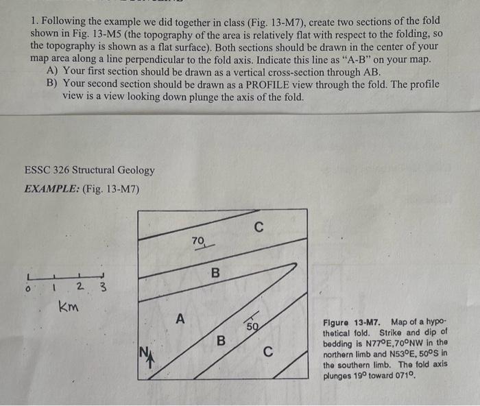 Solved Need help with A. drawing the cross section. How do I | Chegg.com