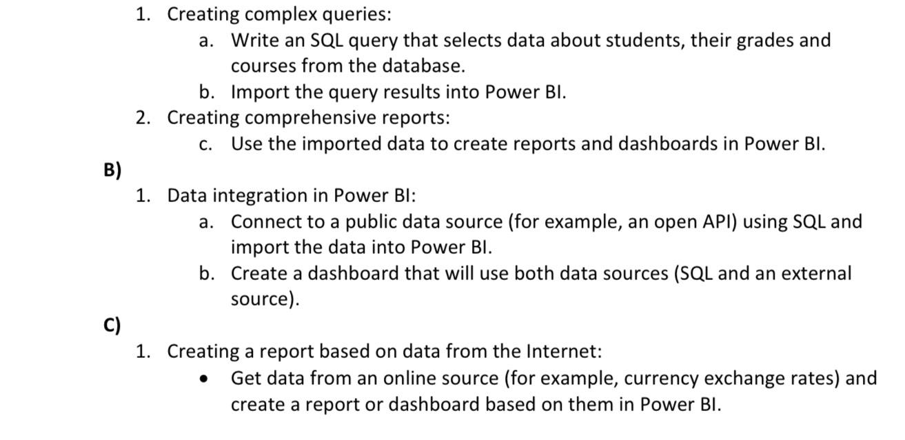 Solved Creating complex queries:a. ﻿Write an SQL query that | Chegg.com