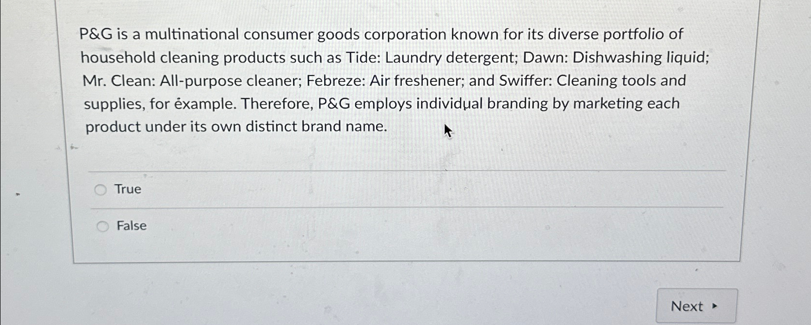 Solved P&G is a multinational consumer goods corporation | Chegg.com