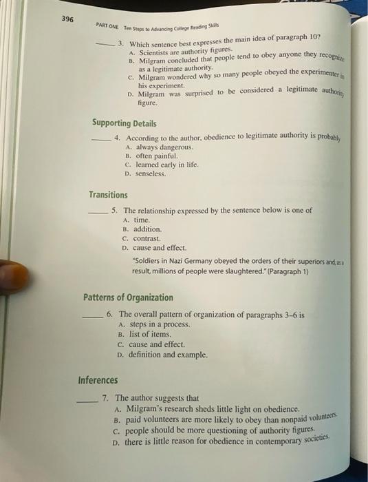 Solved cle). Each word is followed meaning there. These | Chegg.com