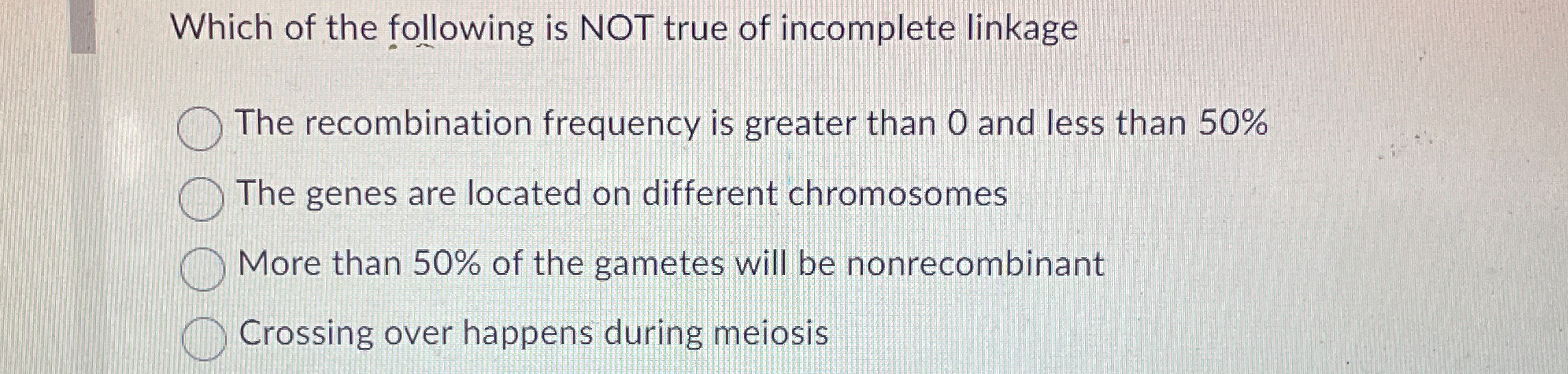 Solved Which of the following is NOT true of incomplete | Chegg.com