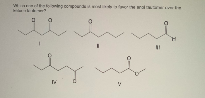 Solved Which one of the following compounds is most likely | Chegg.com