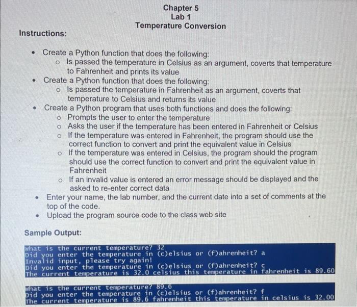 Solved - Create a Python function that does the following: | Chegg.com