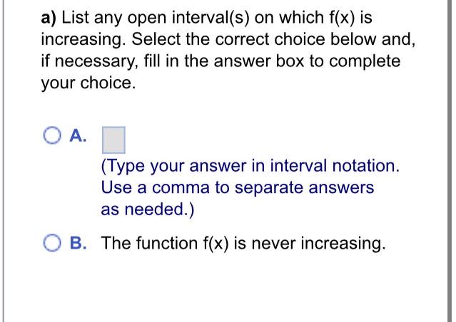 Solved Suppose that the graph below is the graph of f′(x), | Chegg.com