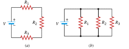 Solved The drawing shows three different resistors in two | Chegg.com