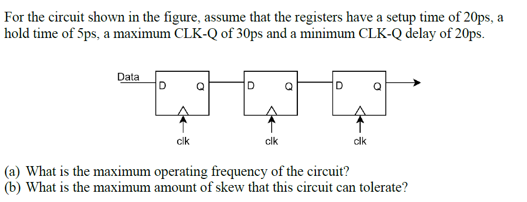 Solved For the circuit shown in the figure, assume that the | Chegg.com