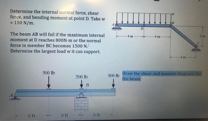 How To Find The Internal Moment Of A Beam - The Best Picture Of Beam