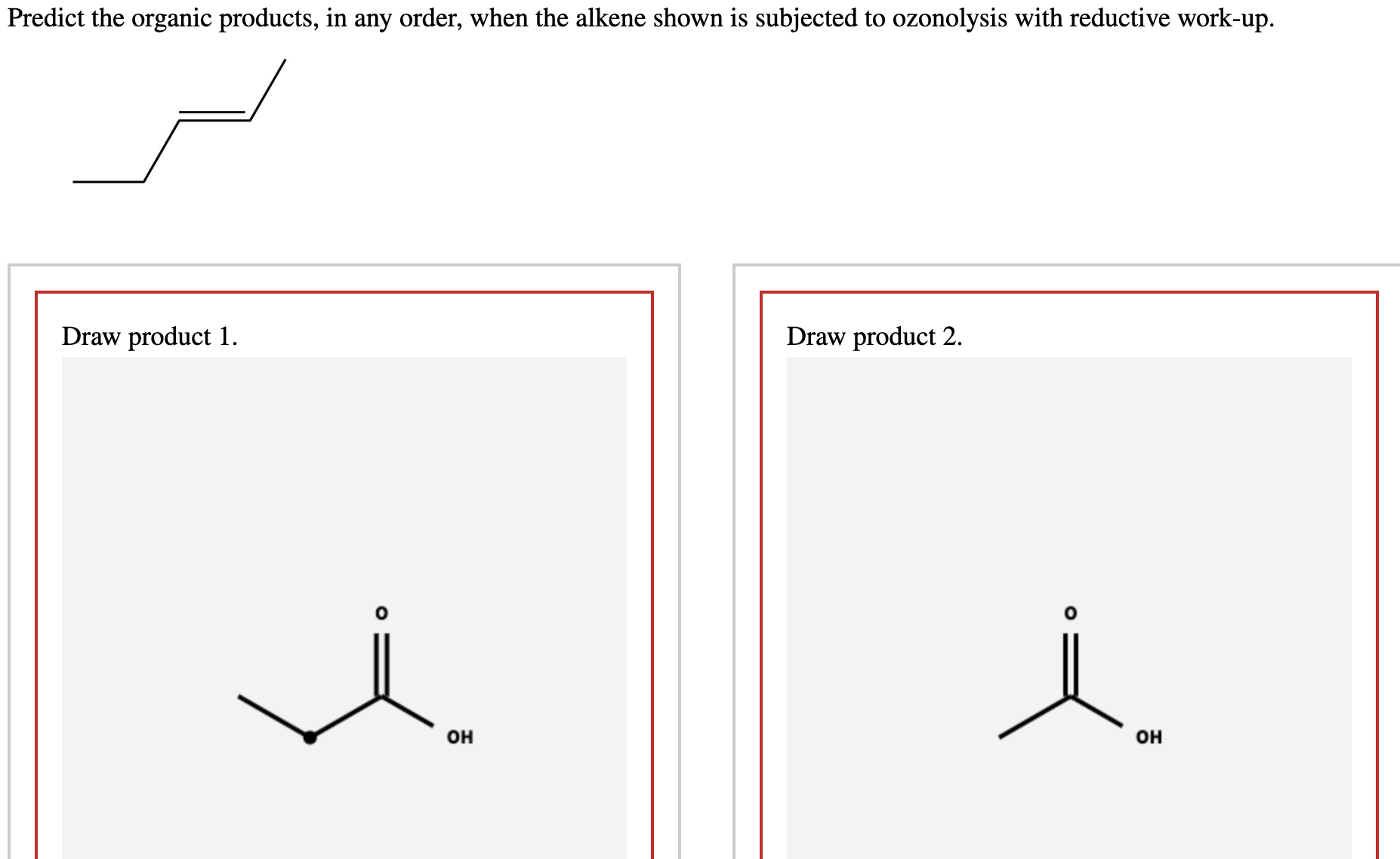 Solved Predict the organic products, in any order, when the | Chegg.com