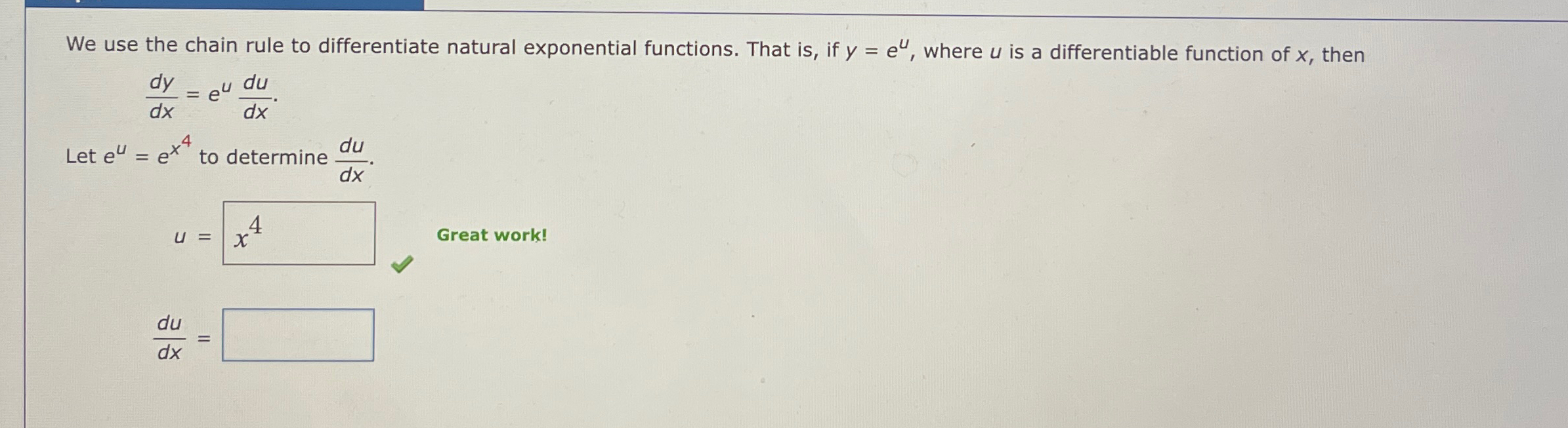 Solved We use the chain rule to differentiate natural | Chegg.com