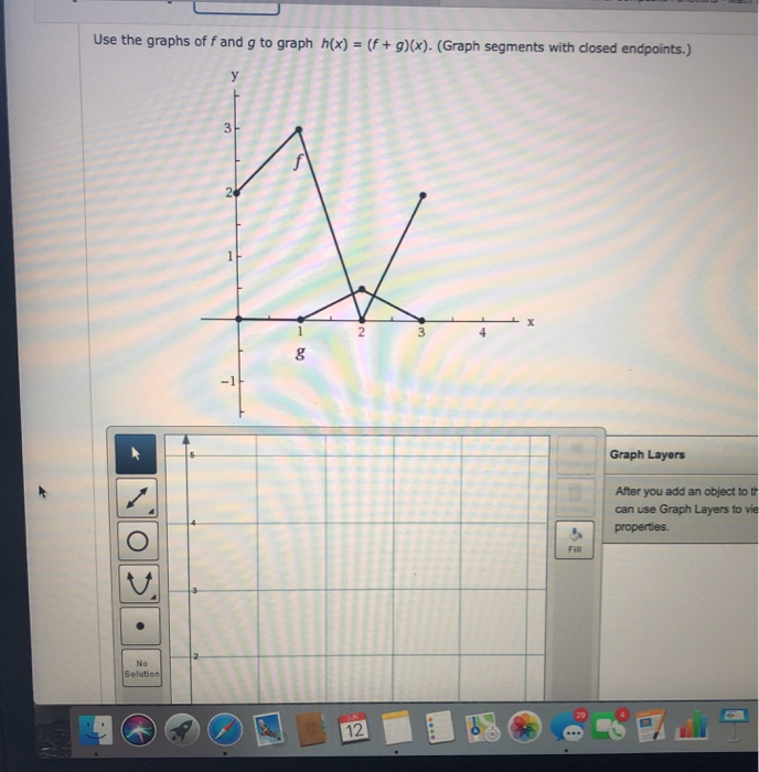 Solved Use the graphs off and g to graph h(x) = (f + 9)(x). | Chegg.com