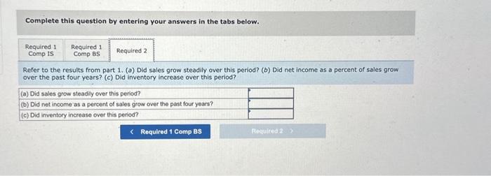 Solved Problem 17-1A (Algo) Calculating and analyzing trend | Chegg.com