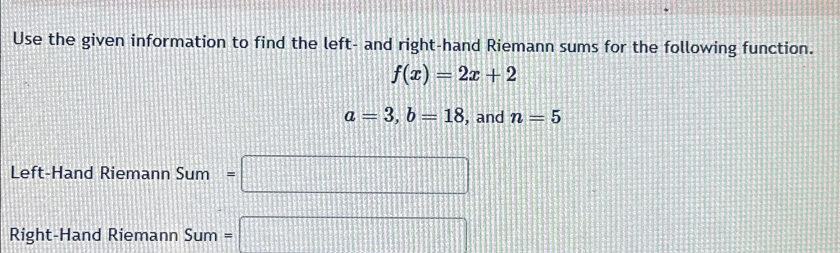 Solved Use the given information to find the left-and | Chegg.com