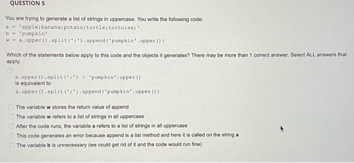 Solved Suppose We Have A String Stored In A Variable Called 5351