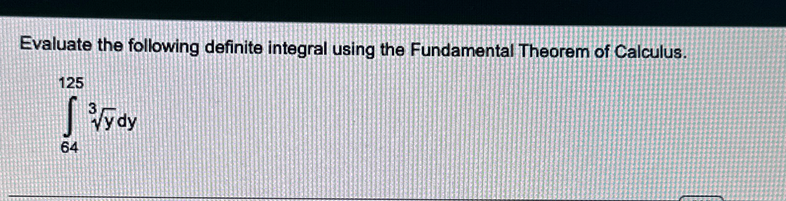 Solved Evaluate the following definite integral using the | Chegg.com