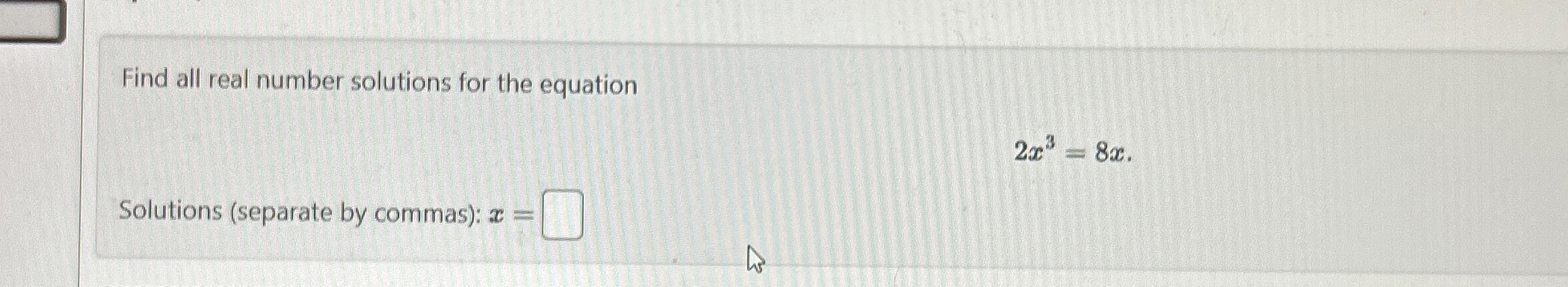 Solved Find all real number solutions for the | Chegg.com