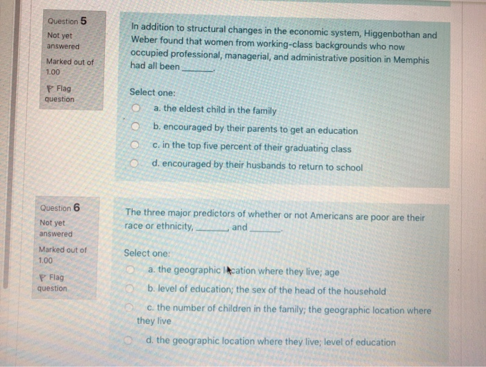 Solved Question 1 According to the typologies of class | Chegg.com