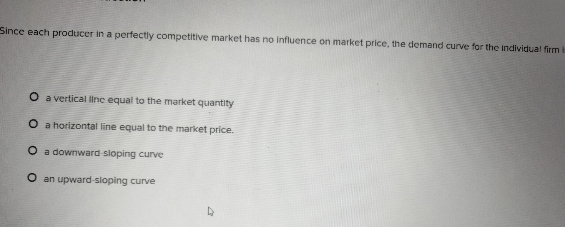 Solved Since each producer in a perfectly competitive market | Chegg.com