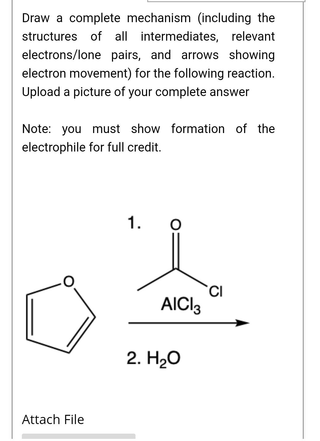 Solved Draw a complete mechanism (including the structures | Chegg.com