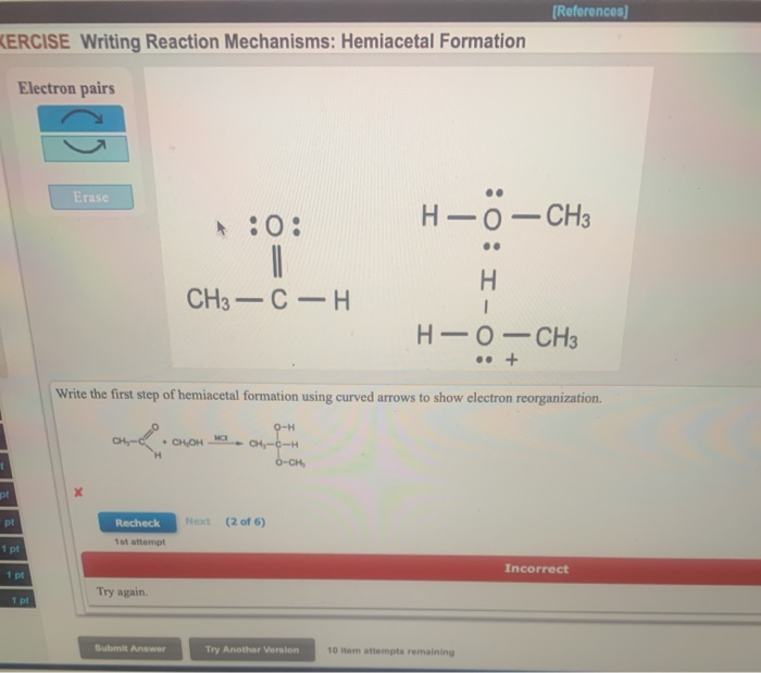 Solved EXERCISE Writing Reaction Mechanisms: Nucleophilic | Chegg.com