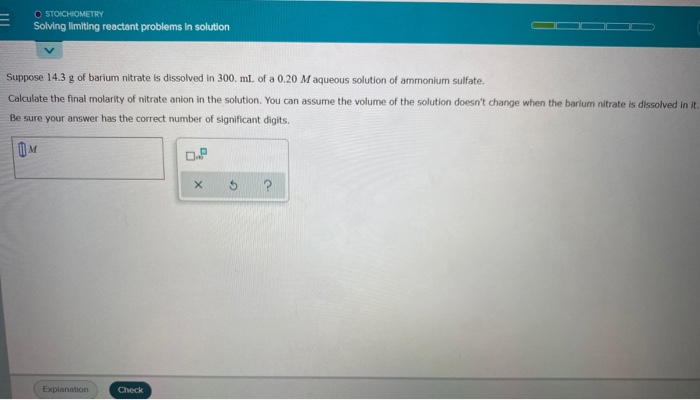 Solved Stoichometry Solving Limiting Reactant Problems In 7403
