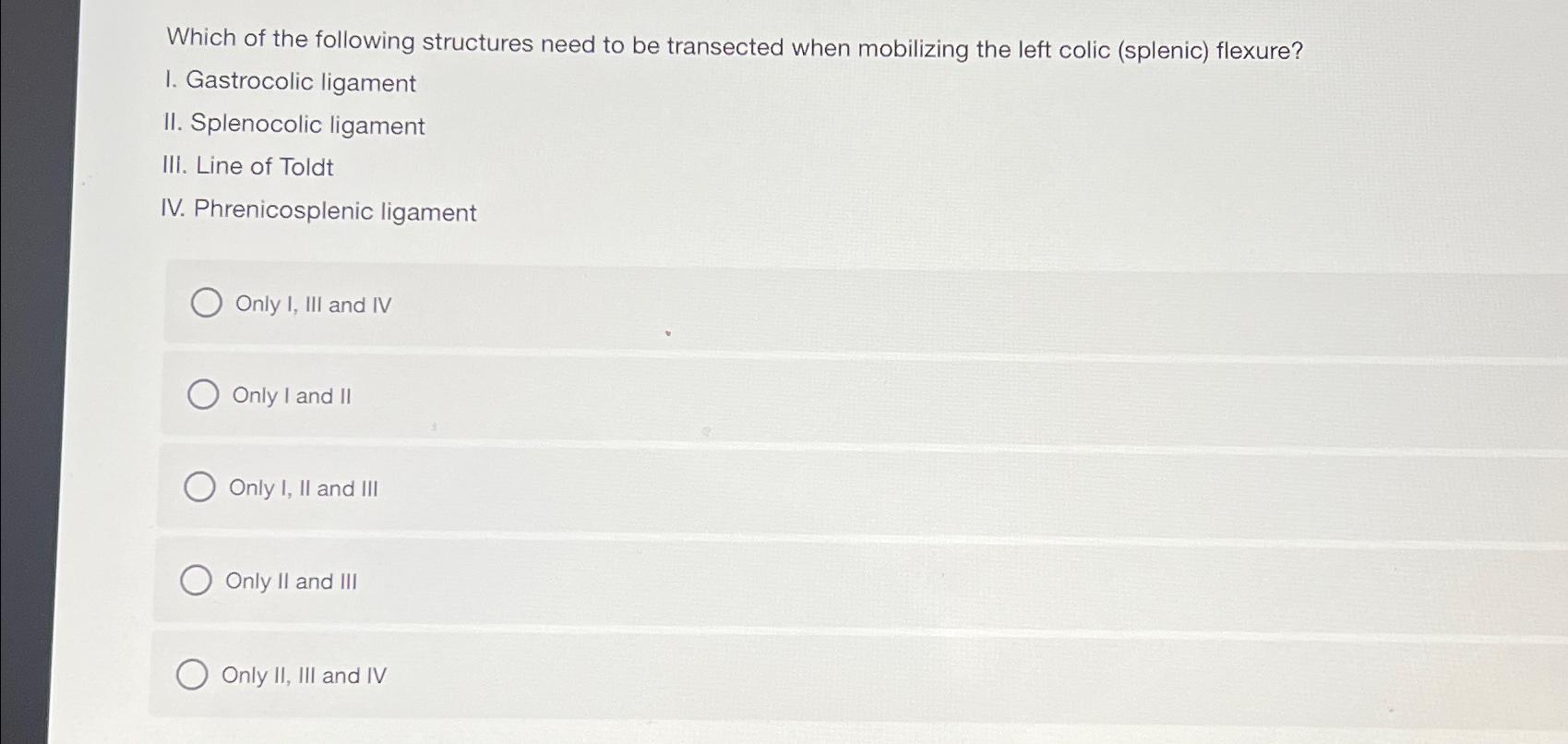 Solved Which of the following structures need to be | Chegg.com