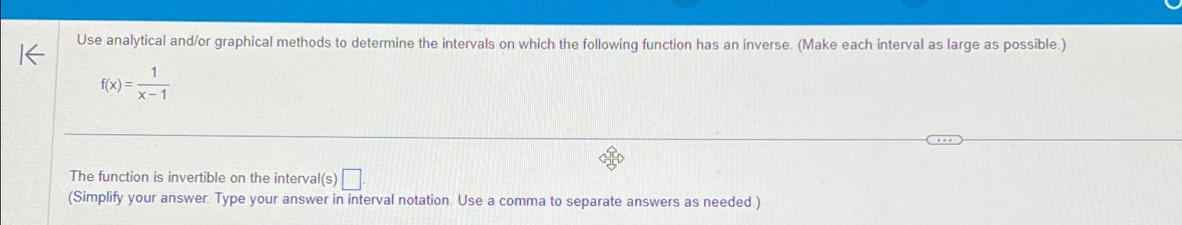 Solved Use analytical and/or graphical methods to determine | Chegg.com