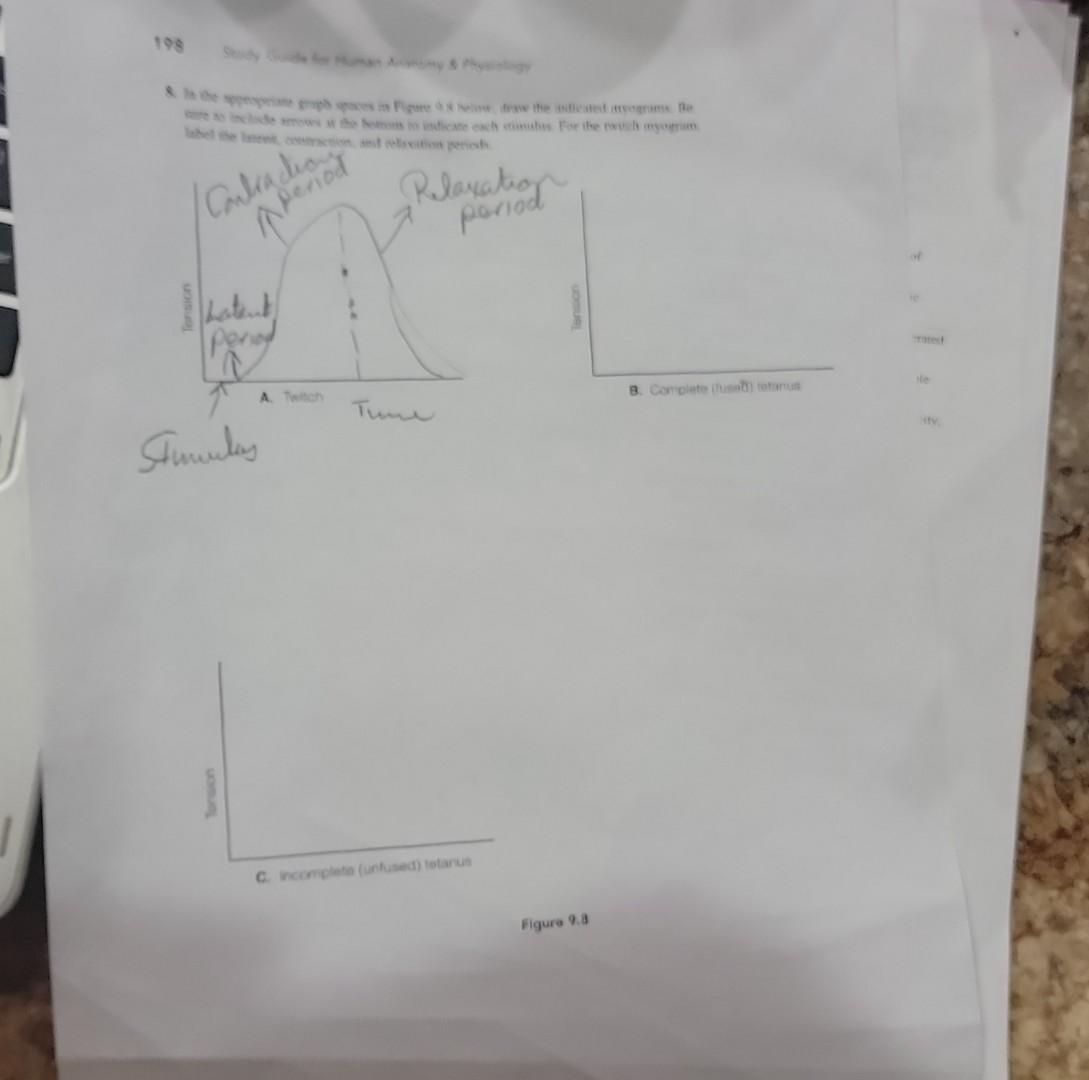 Solved 198 Study Guide for Human Anatomy & Physiology 8. In | Chegg.com