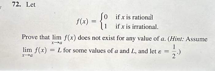 Solved 19-42. limit proofs. Use the precise definition of a | Chegg.com
