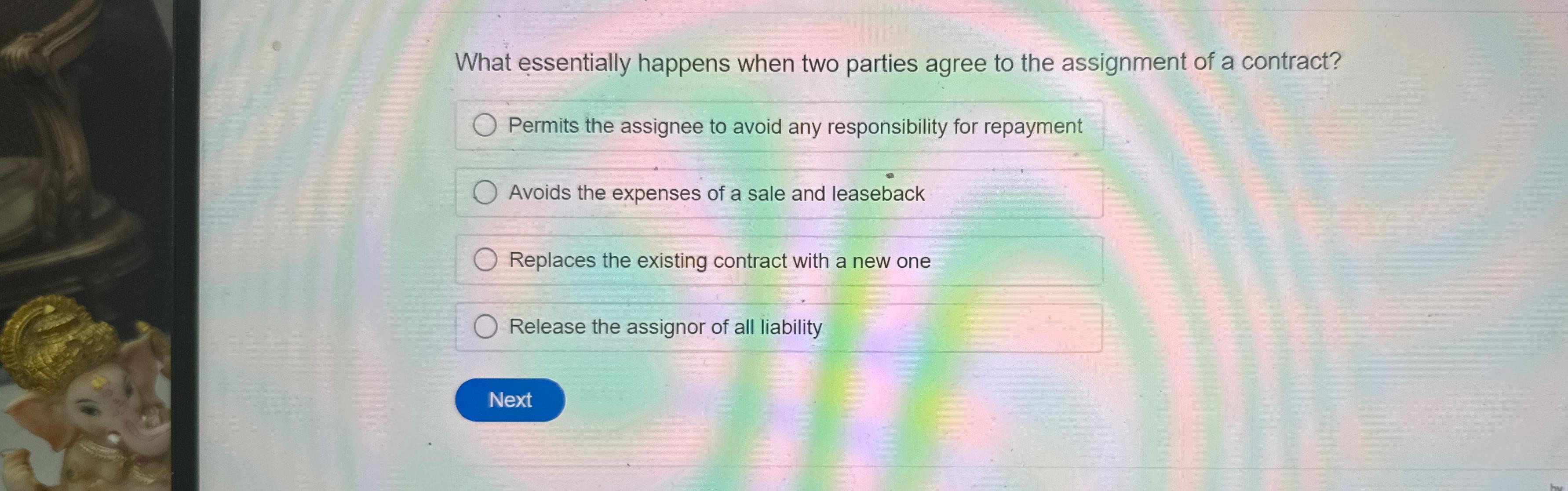 Solved What essentially happens when two parties agree to | Chegg.com