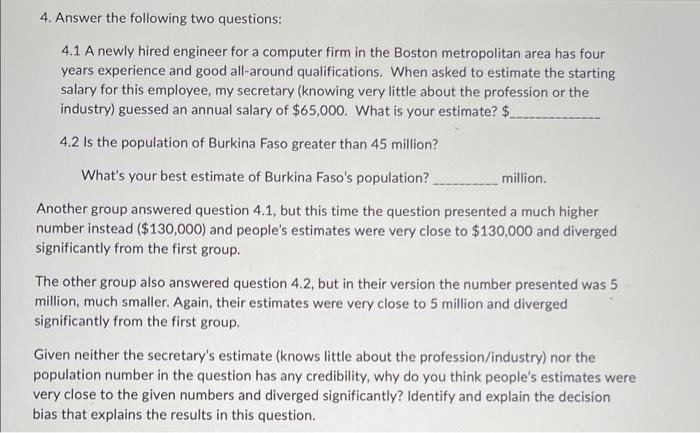 Solved 1.1 A bat and ball cost $1.10 in total. The bat costs | Chegg.com