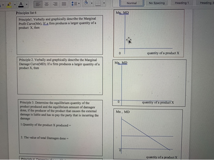 Normal No Spacing Heading 1 Heading 2 M. MD | Chegg.com