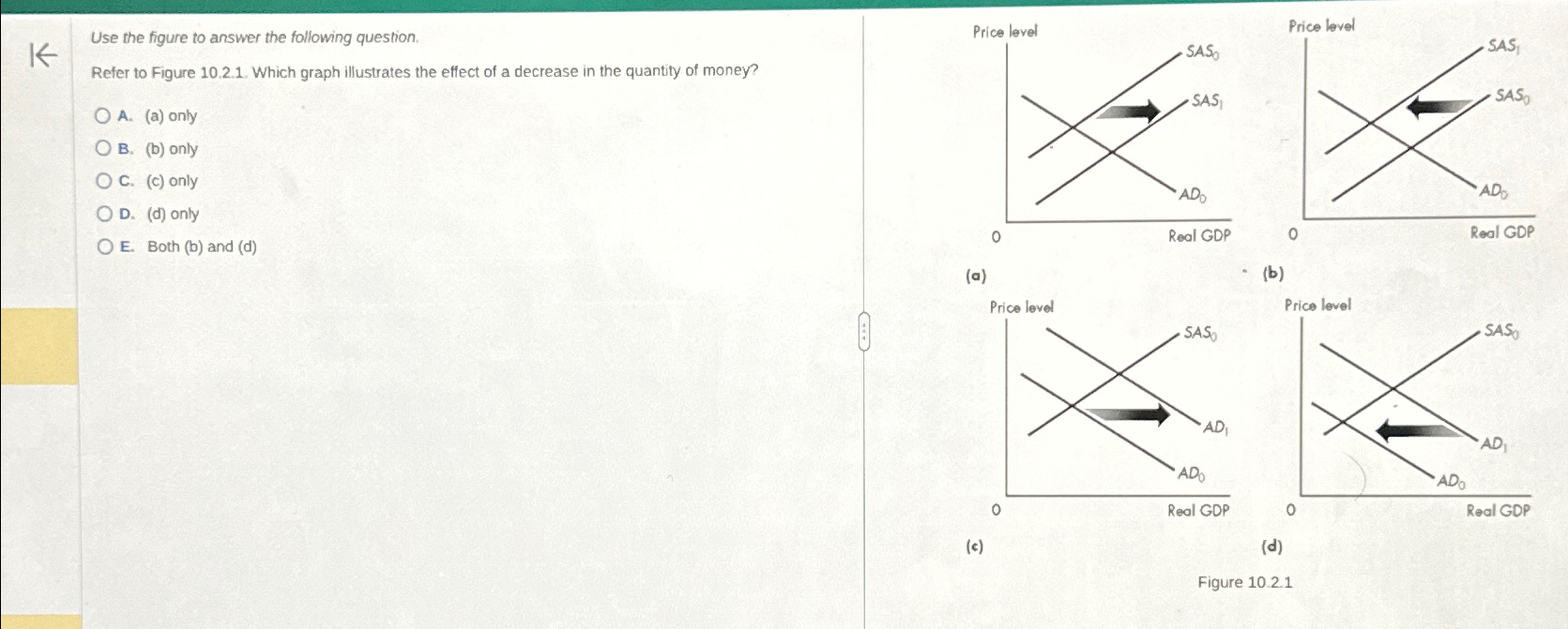 Solved Use the figure to answer the following question.Refer | Chegg.com
