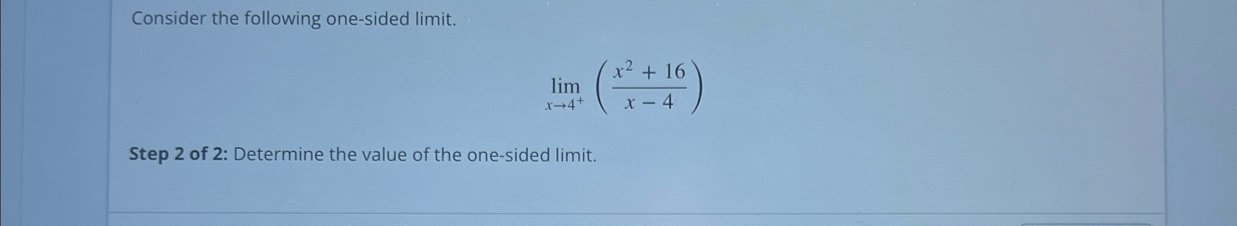 Solved Consider the following one-sided | Chegg.com
