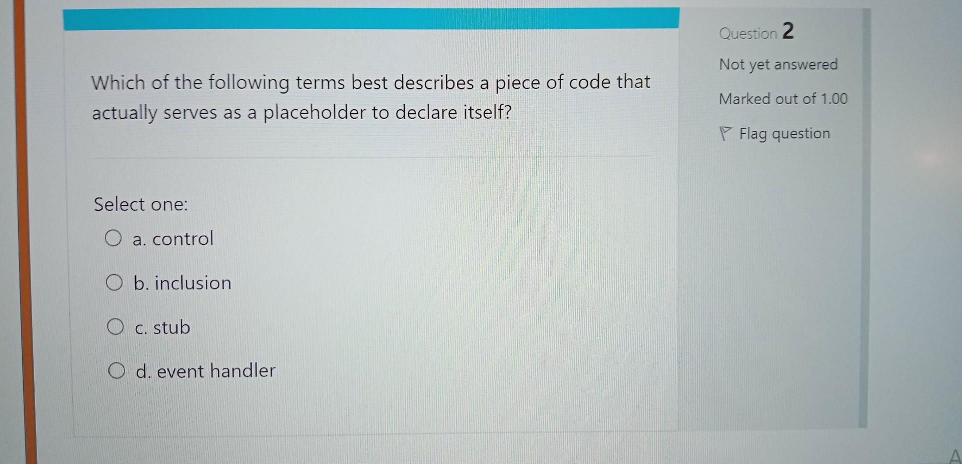 Solved Select one of the following choices, where the result | Chegg.com
