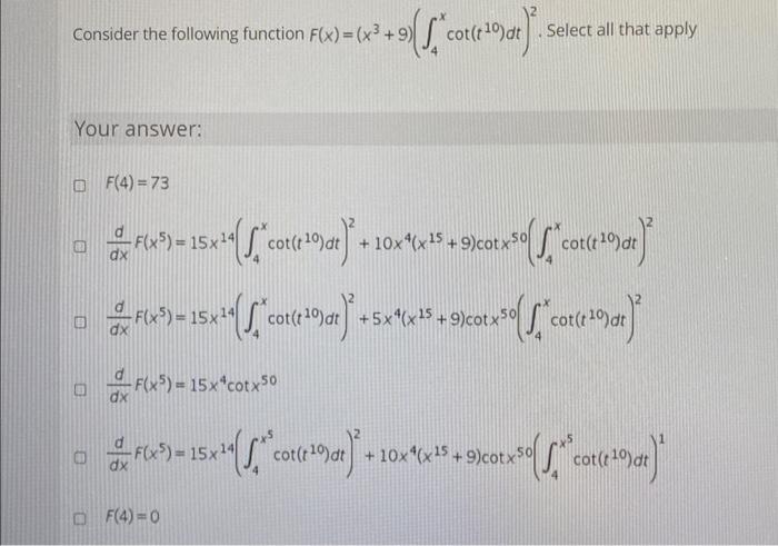 Solved Consider the following function | Chegg.com