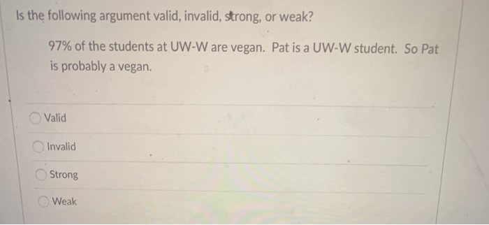 Solved Try to identify the most logically sensitive forms of | Chegg.com